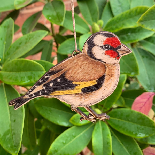 Wooden bird decoration gift set | British bird collection - Ferrers Gallery